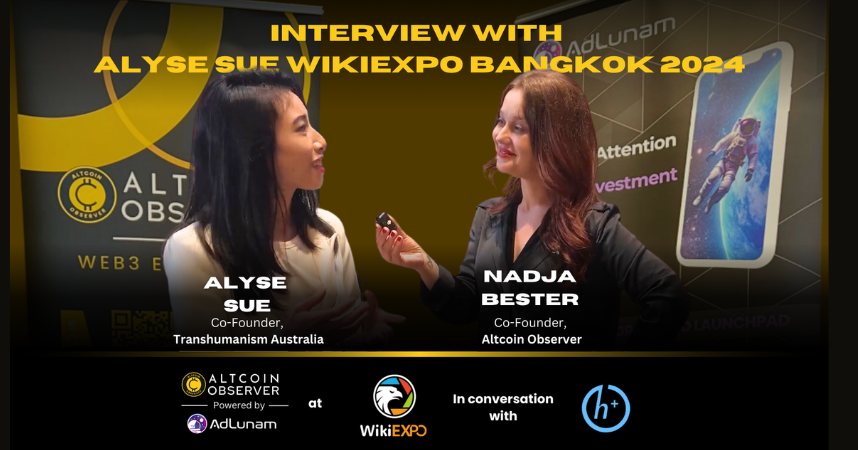 Interview with Alyse Sue WikiExpo Bangkok 2024 - Altcoin Observer