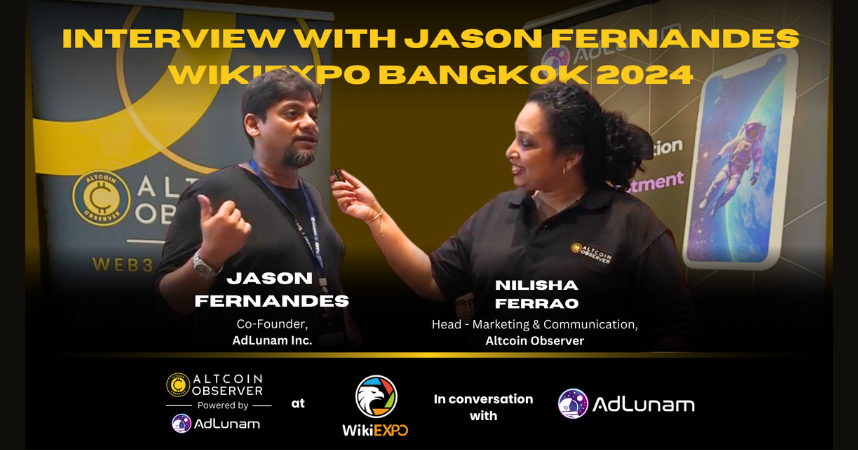 Interview with Jason Fernandes WikiExpo Bangkok 2024 - Altcoin Observer
