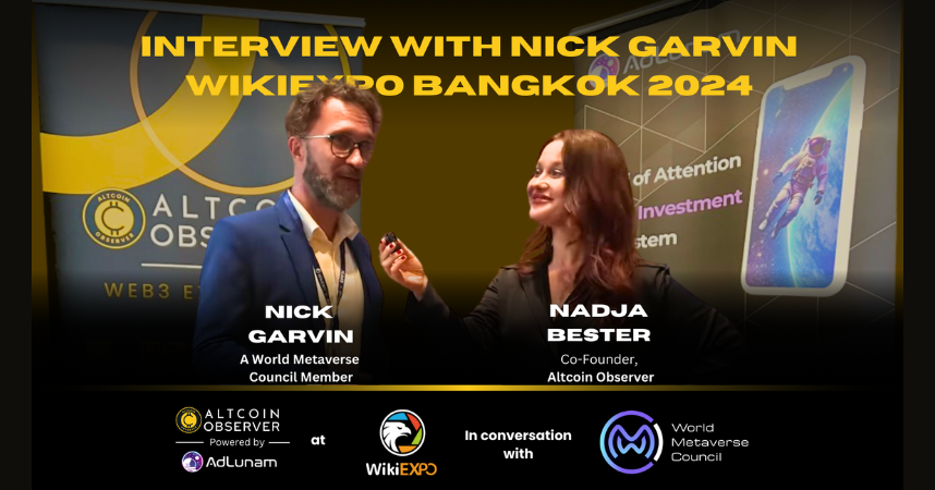 Interview with Nick Garvin WikiExpo Bangkok 2024 - Altcoin Observer